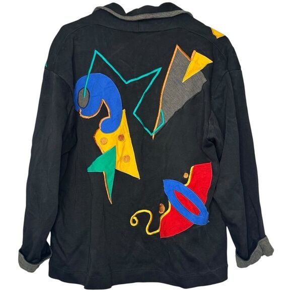 I.B. Diffusion | Jackets & Coats | Vtg9s Ib Diffusion Colorful Abstract ...